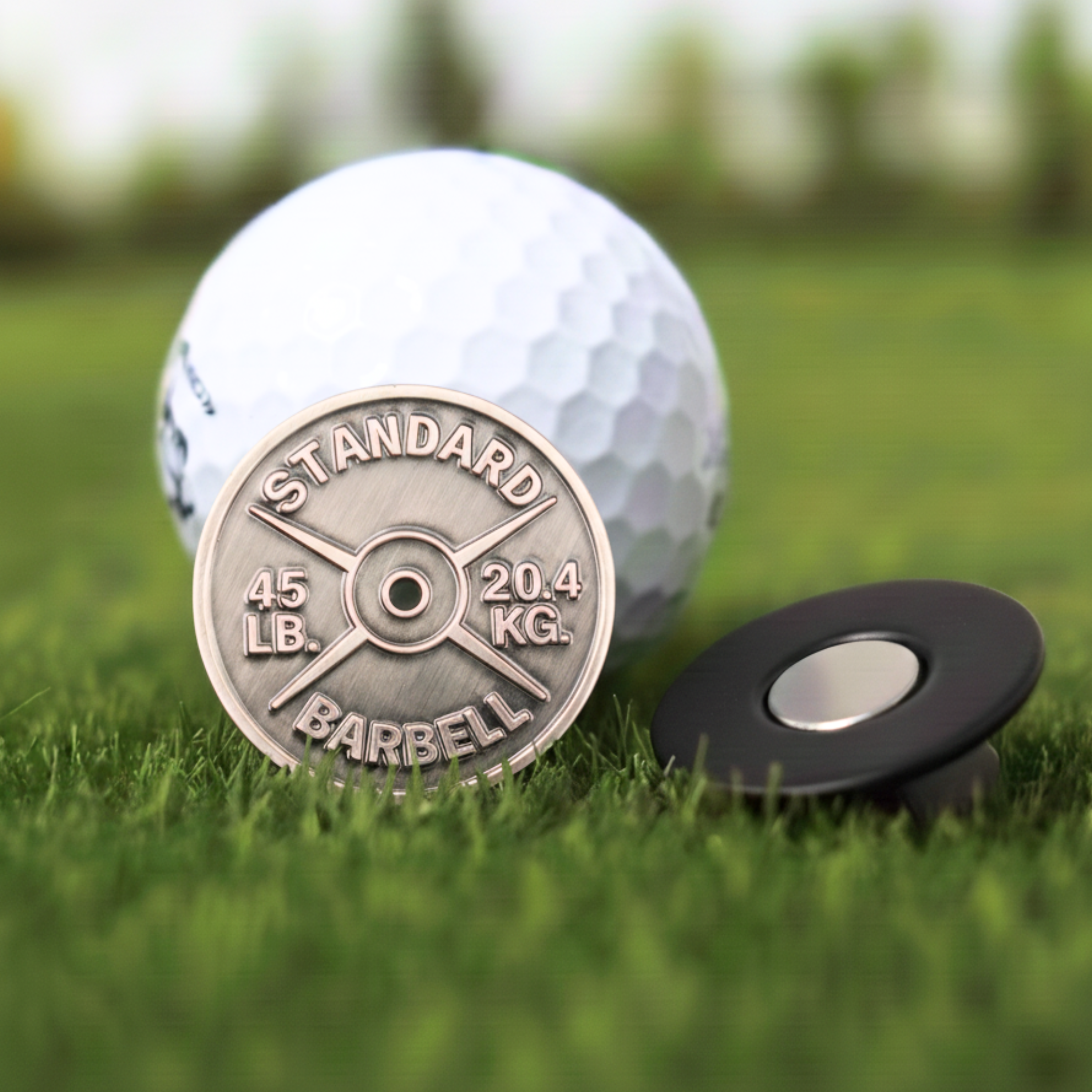 BARBELL WEIGHT BALL MARKER – Fore Show Golf